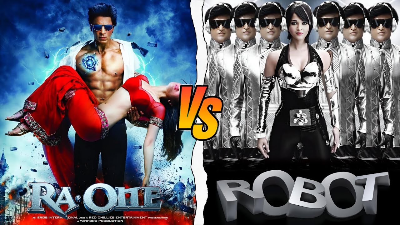 Ra.One vs Robot Full Comparison Video ! - YouTube