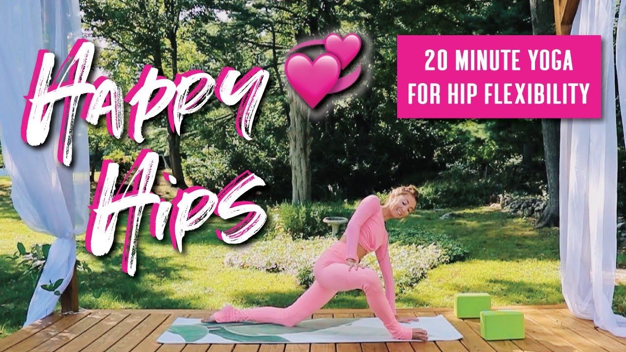 20 Minute Yoga Flow | HAPPY HIPS | J Rock Yoga - YouTube