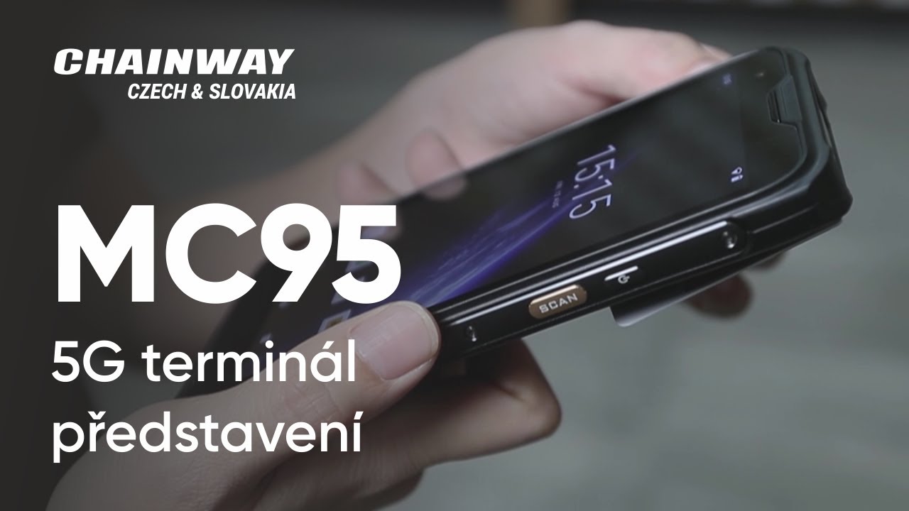 Chainway MC95 - 5G mobilní terminál - YouTube