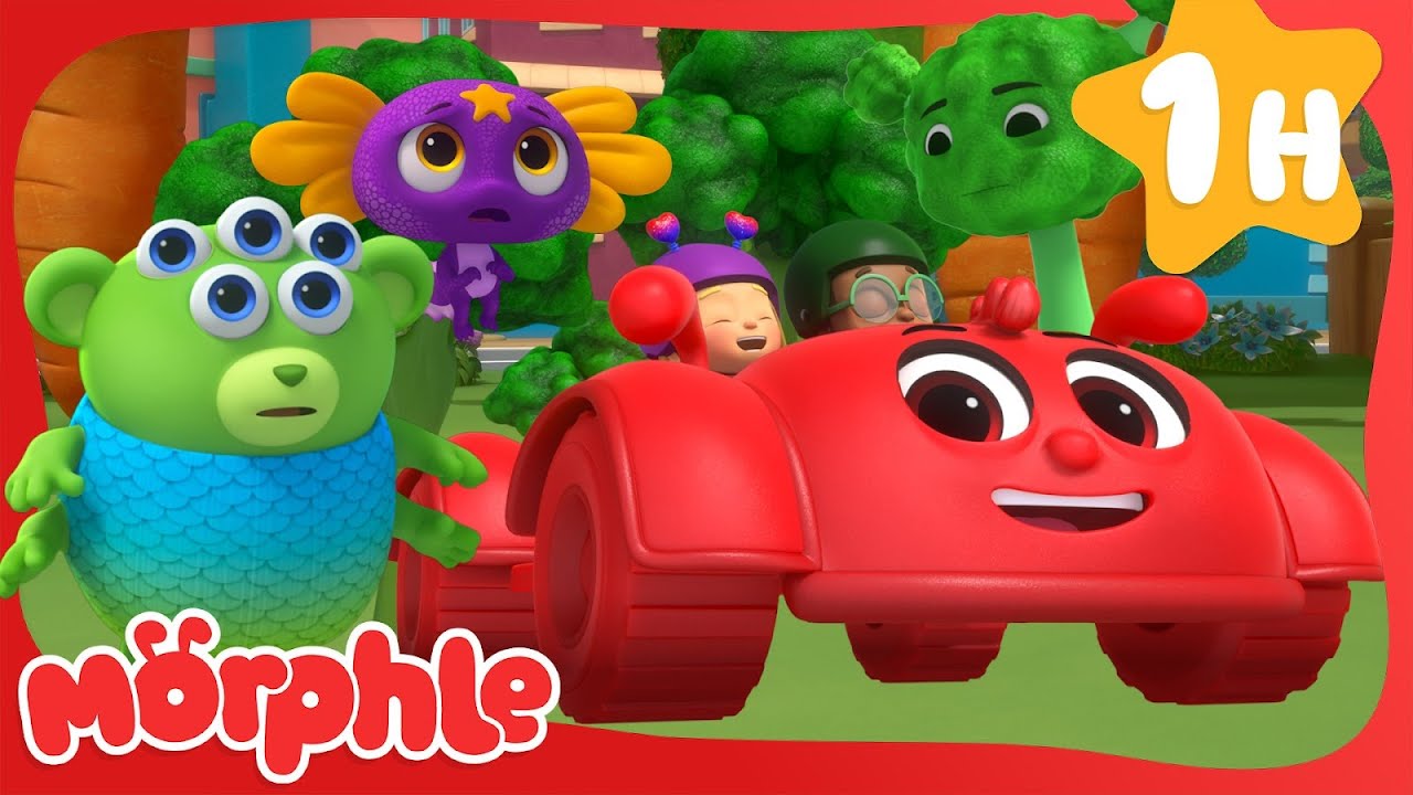 Morphle's Vegetable Race - Carrots, Broccoli 🥕🥦| Cartoons for Kids ...