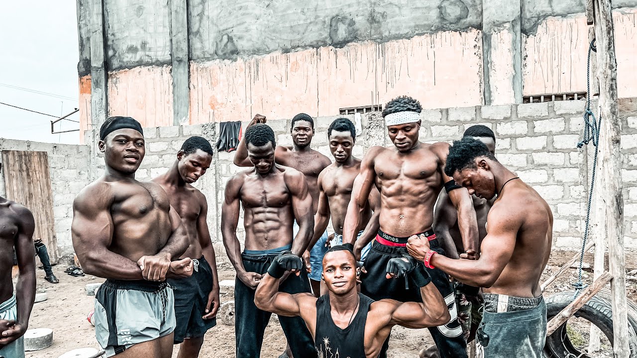 Complete Back Workout In African traditional gym W/ Samir Aboudou - YouTube