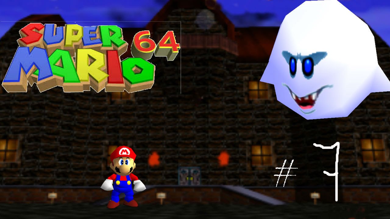 SUPER MARIO 64 | BIG BOO´S HAUNT | # 7 100 Coins - YouTube