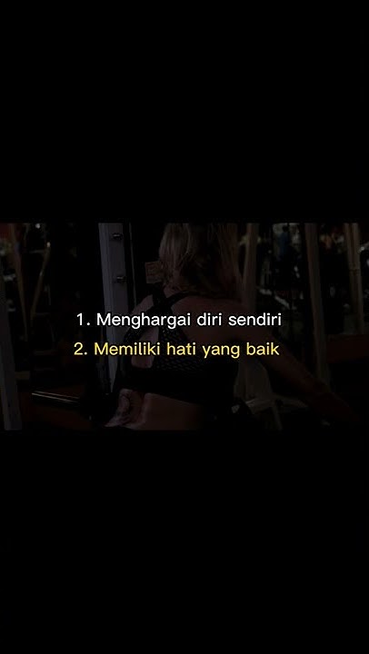 6 Tips Berikut Jika Anda Ingin Menjadi High Value Woman. Story' WA - YouTube