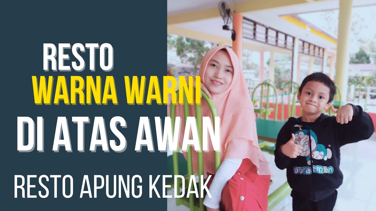 Resto Apung warna warni Legendaris di atas Gunung - YouTube