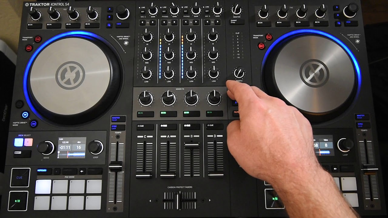 Traktor Kontrol S4 MK3 Demo and Review - YouTube
