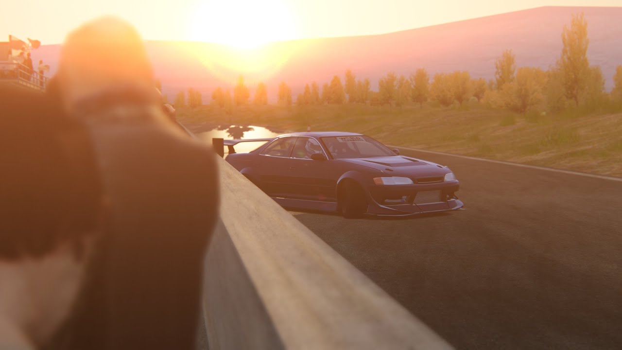 Assetto Corsa Sim Drifting - Drift Playground Style Original Map! - YouTube