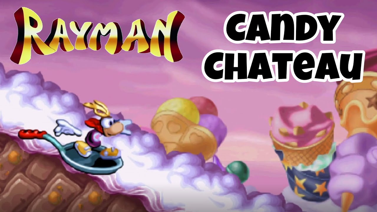 rayman 1 candy chateau - YouTube