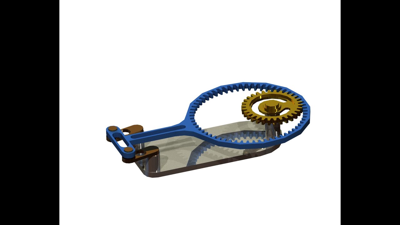 Selected Motion Transfer Gear Mechanism - YouTube