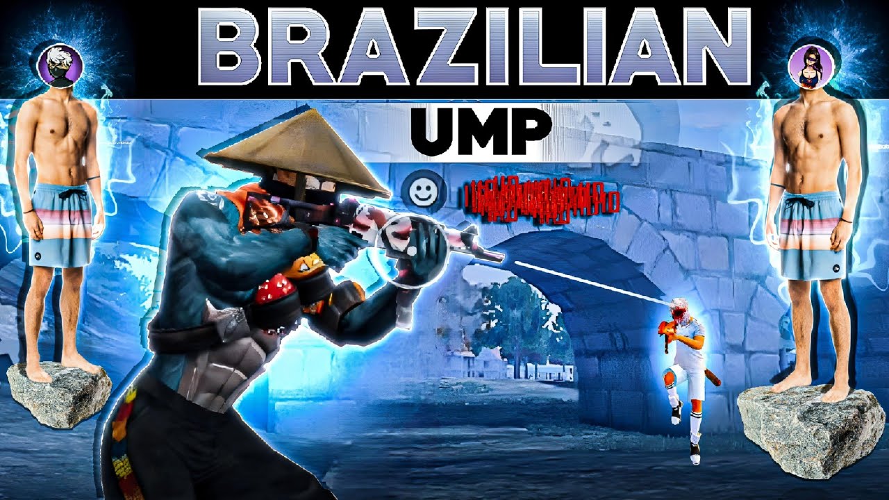 BRAZILIAN PLAYERS UMP SECRET HEADSHOT & NO RECOIL SETTING 💀🇧🇷 / UMP RED NUMBER ACCURACY TRICK ...