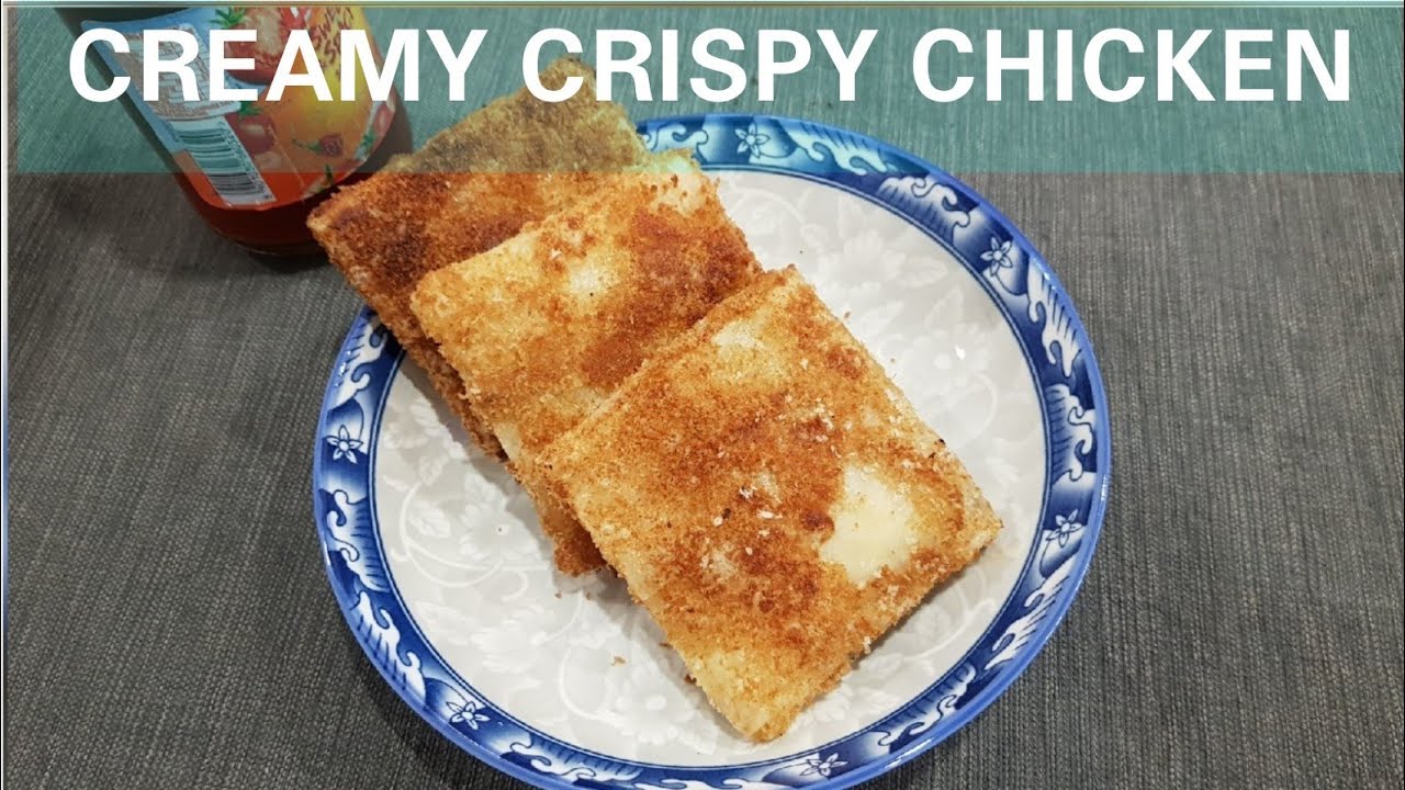 5 Min Creamy Crispy Chicken Snack | Easy To Prep | one pan dish - YouTube