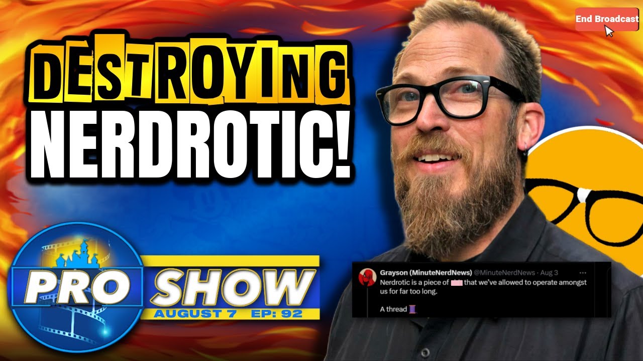EXCLUSIVE: The Secret Attempt to Destroy Nerdrotic & YouTubers UNMASKED ...