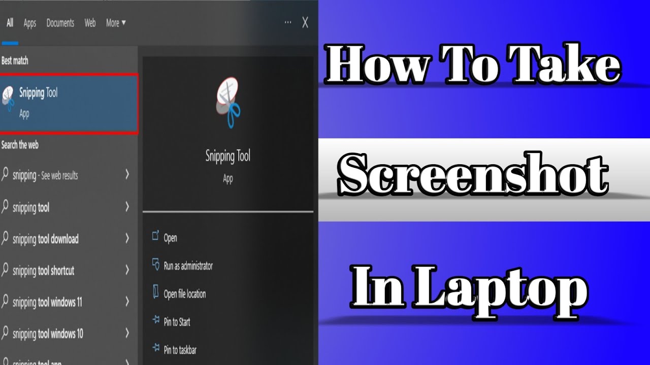 How to take Screenshot in Pc l Pc mein Screenshot kaise le l - YouTube