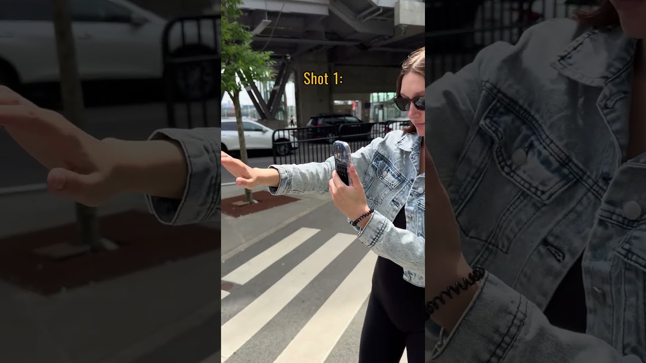 iPhone 17 Cinematic Trick | Pull-Through Shot + Fast Forward 🎬