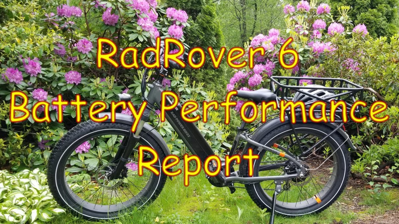 RadRover 6 Battery Performance Report - YouTube