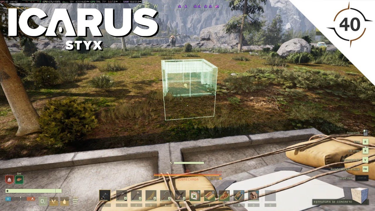 INICIANDO A CONSTRUÇÃO DA NOVA BASE 🔨 ICARUS Gameplay PT-BR EP40 - YouTube