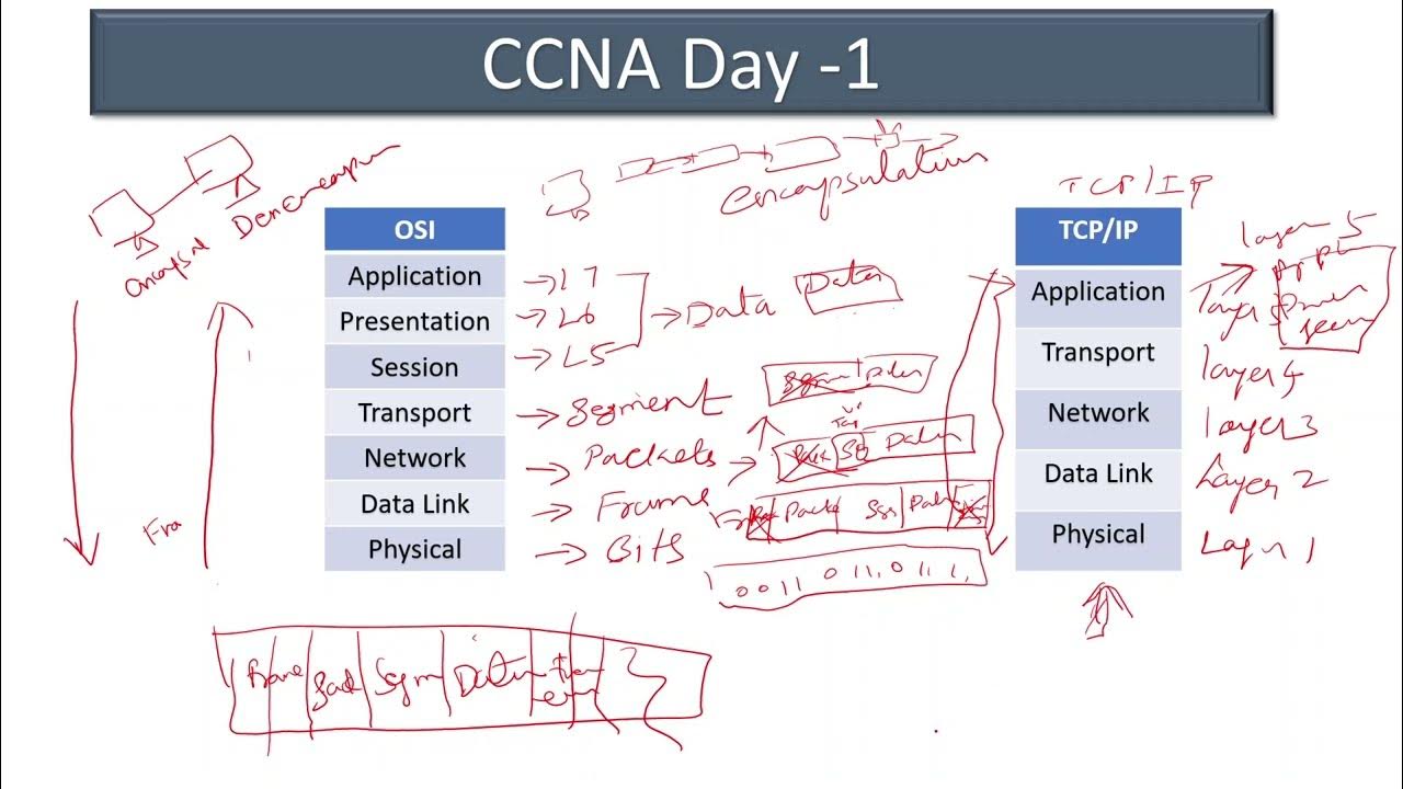 CCNA 200-301 Full Course in Tamil Day 1 - Basics of OSI vs TCP/IP with detailed explanation ...