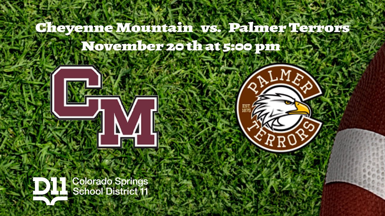 HS Football Cheyenne Mountain Vs Palmer - YouTube