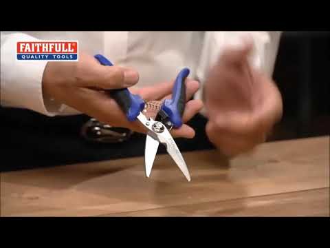 Faithfull 200mm 8″ Multi Material Snips FAISNIP8 Real Deals For You ...