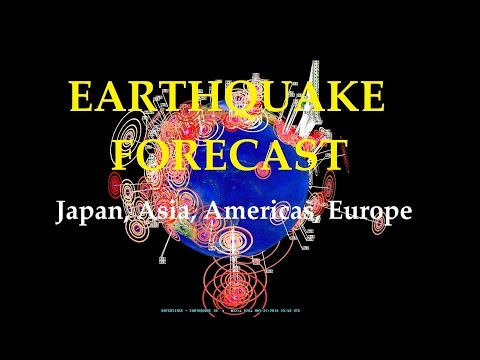 5/31/2016 -- Global Earthquake Forecast -- Japan, Pacific, United States new unrest brewing