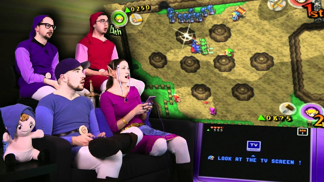 Cyclops Attack! - Zelda Four Swords is AWESOME! - Part 28 - YouTube