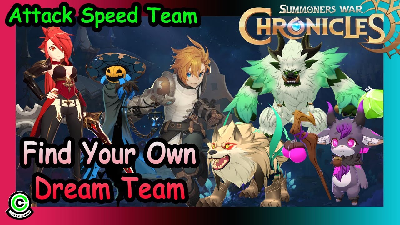 Team Attack Speed - Summoners War Chronicles - YouTube