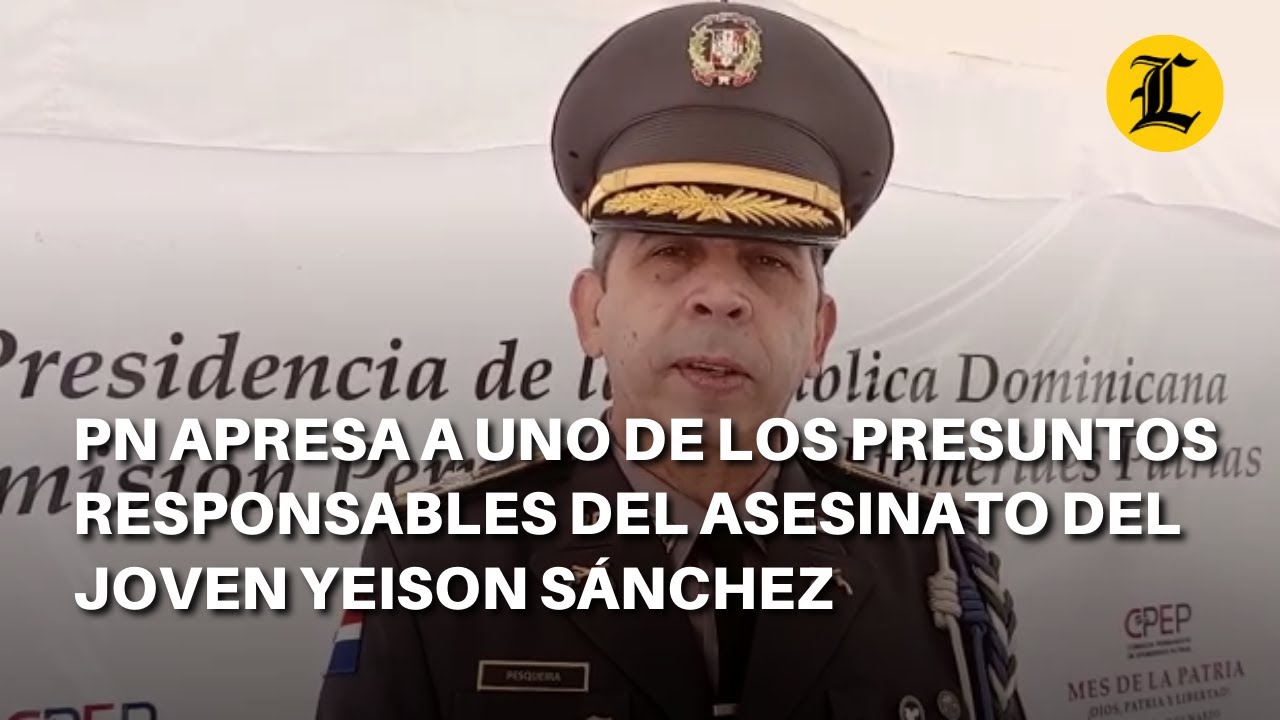 PN apresa a uno de los presuntos responsables del asesinato del joven ...