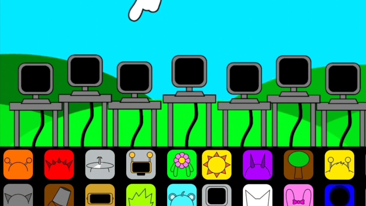 Sprunki terkena virus Mr. Fun komputer?!! Incredibox Sprunki - Computer ...