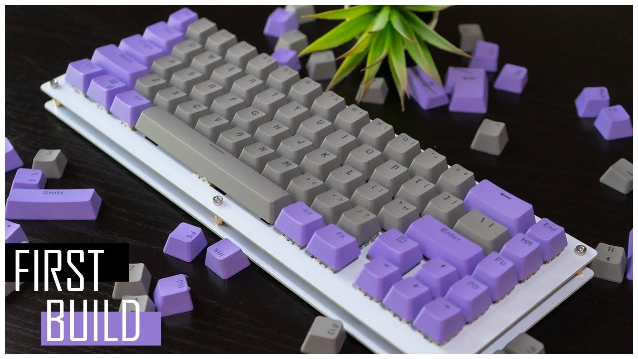 Building My FIRST Custom Keyboard! | Cannon Keys Practice 65 v2 ...