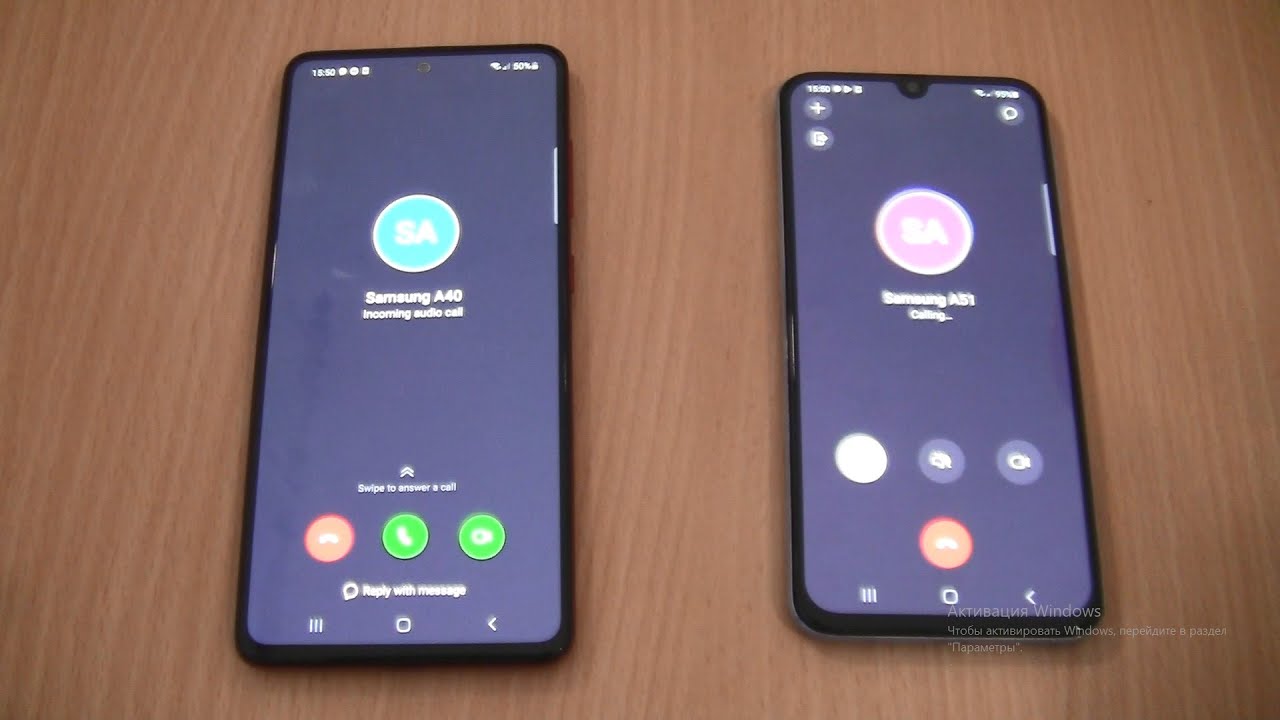TamTam Incoming Call & Outgoing call at the same time Samsung Galaxy A ...