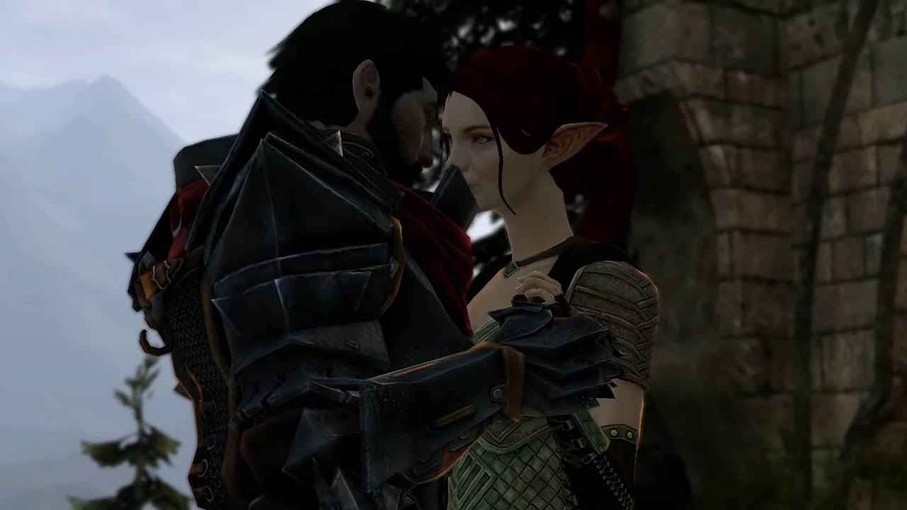 Dragon Age 2: Tallis Romance (Male Hawke) - YouTube