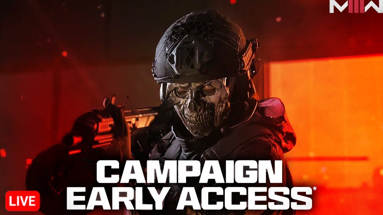 🔴LIVE Call of Duty MWIII CAMPAIGN || Day 1 - YouTube