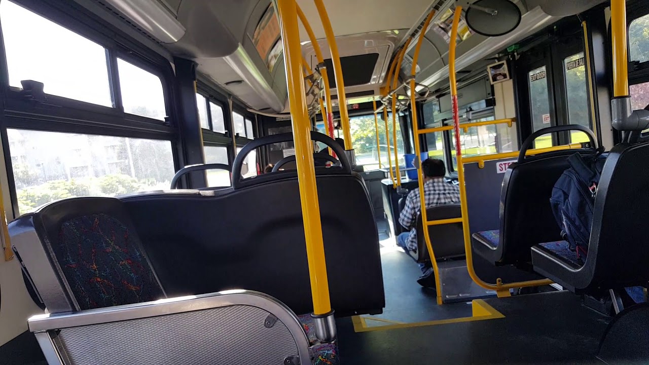 Suffolk County Transit New Flyer Bus 7022 on 7B to Patchogue 9/14/18 ...