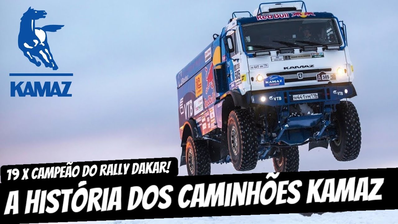 KAMAZ e seus INCRÍVEIS caminhões - YouTube