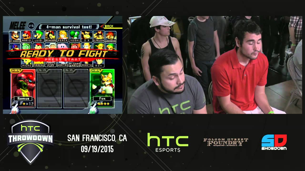 HTC Throwdown - Bracket Pools: HugS (Samus) vs Dolla Bill Bill (Fox) - YouTube