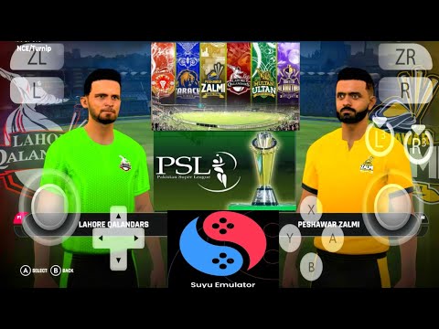 PAKISTAN SUPER LEAGUE ASHES CRICKET 24 ANDROID GAMEPLAY ON SUYU ...