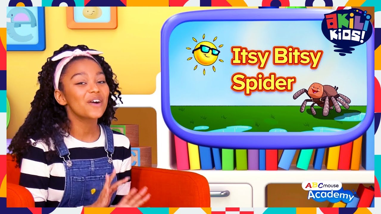 ABC Storytime | Itsy Bitsy Spider | Akili Kids! - YouTube