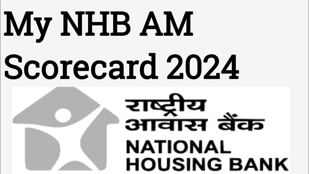 MY NHB ASSISTANT MANAGER SCORECARD #nhb #ibps - YouTube