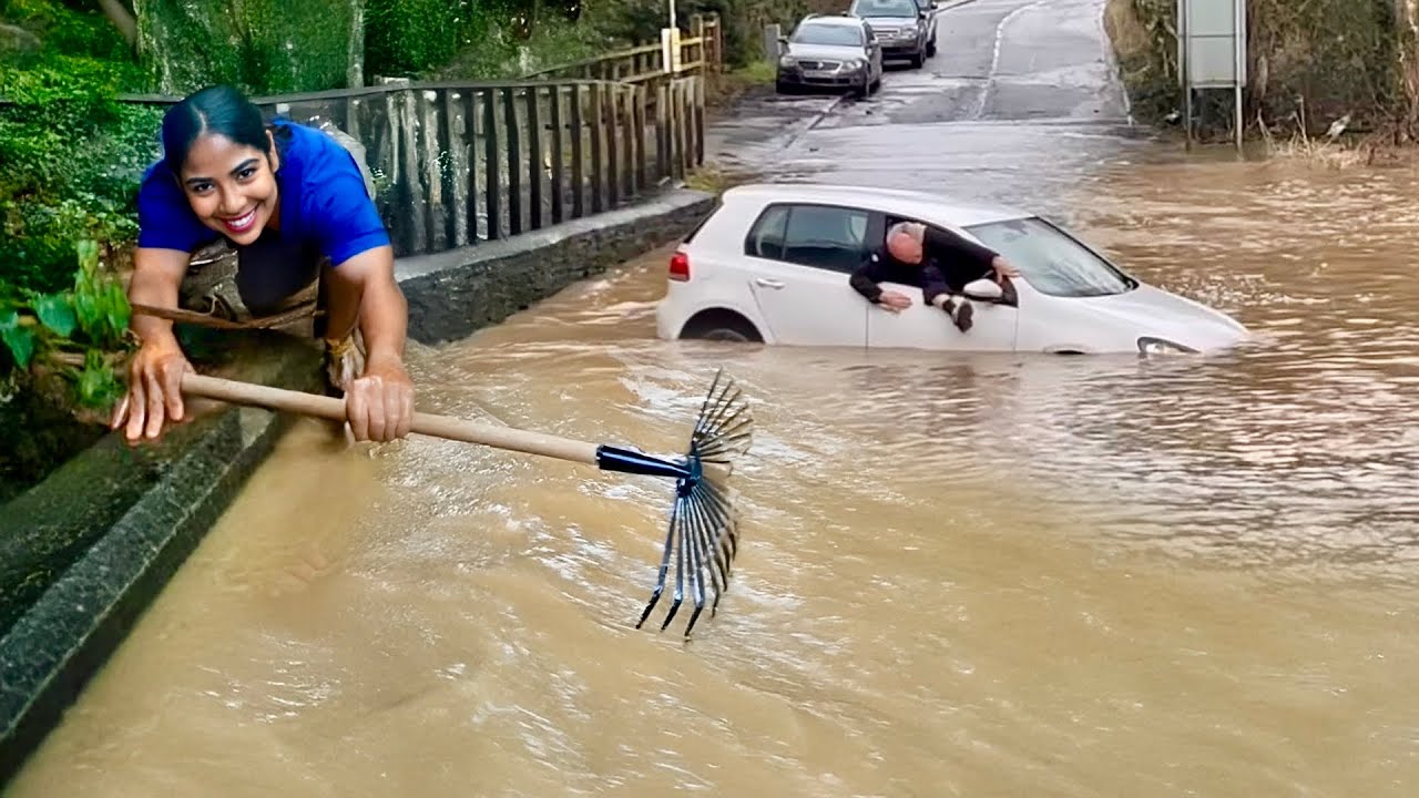 Unclogged Flood Street – The Ultimate Drain Cleaning Rescue - YouTube
