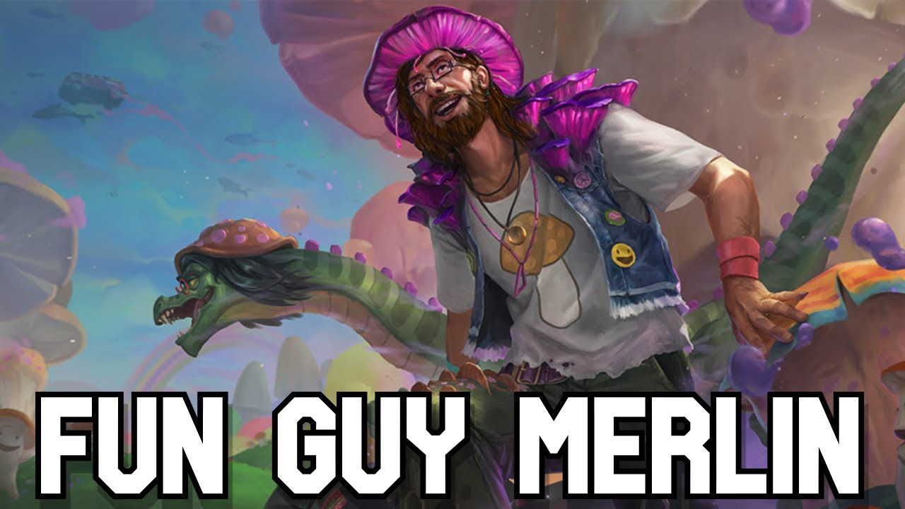 SMITE: Skin Showcase - Fun Guy Merlin - YouTube