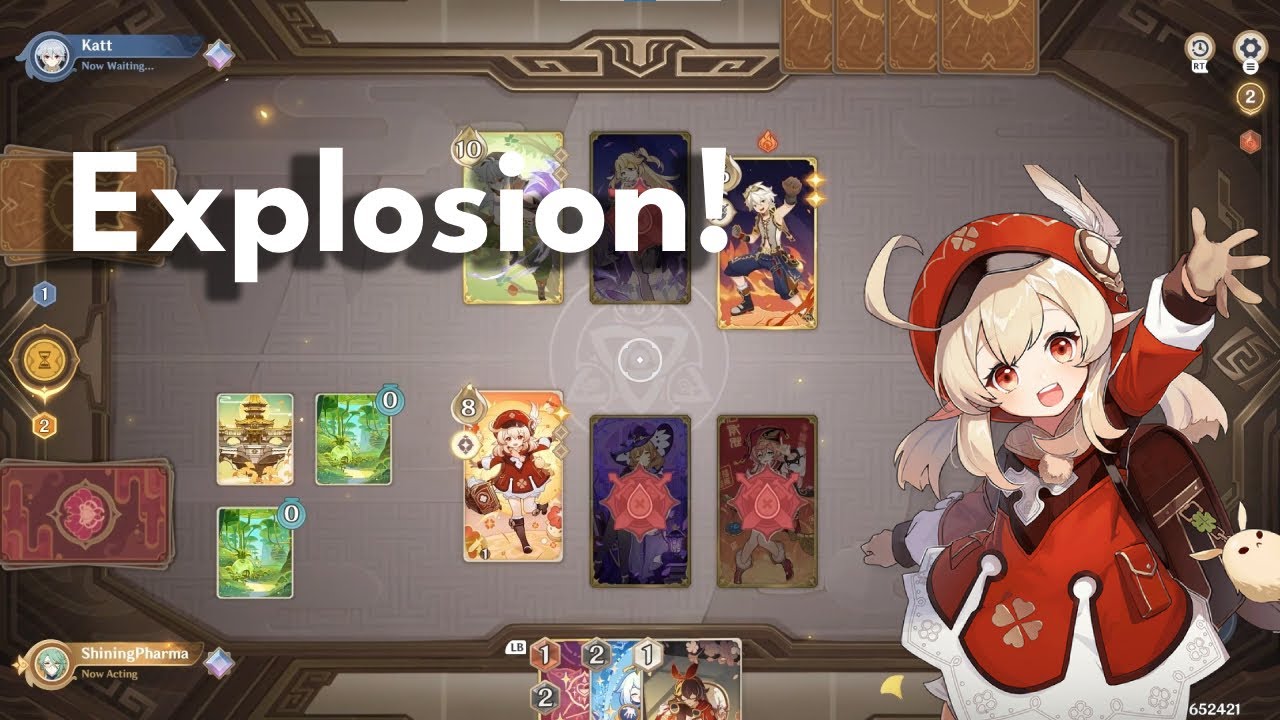 Lisa + Klee Overload Duo | Genshin TCG - YouTube