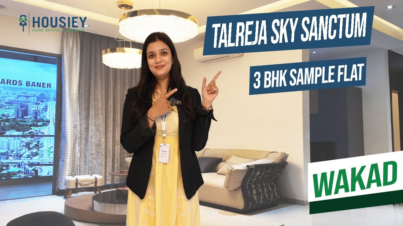 Sky Sanctum Wakad | 3 BHK Sample Flat Tour [2025] | Talreja Group Pune - YouTube
