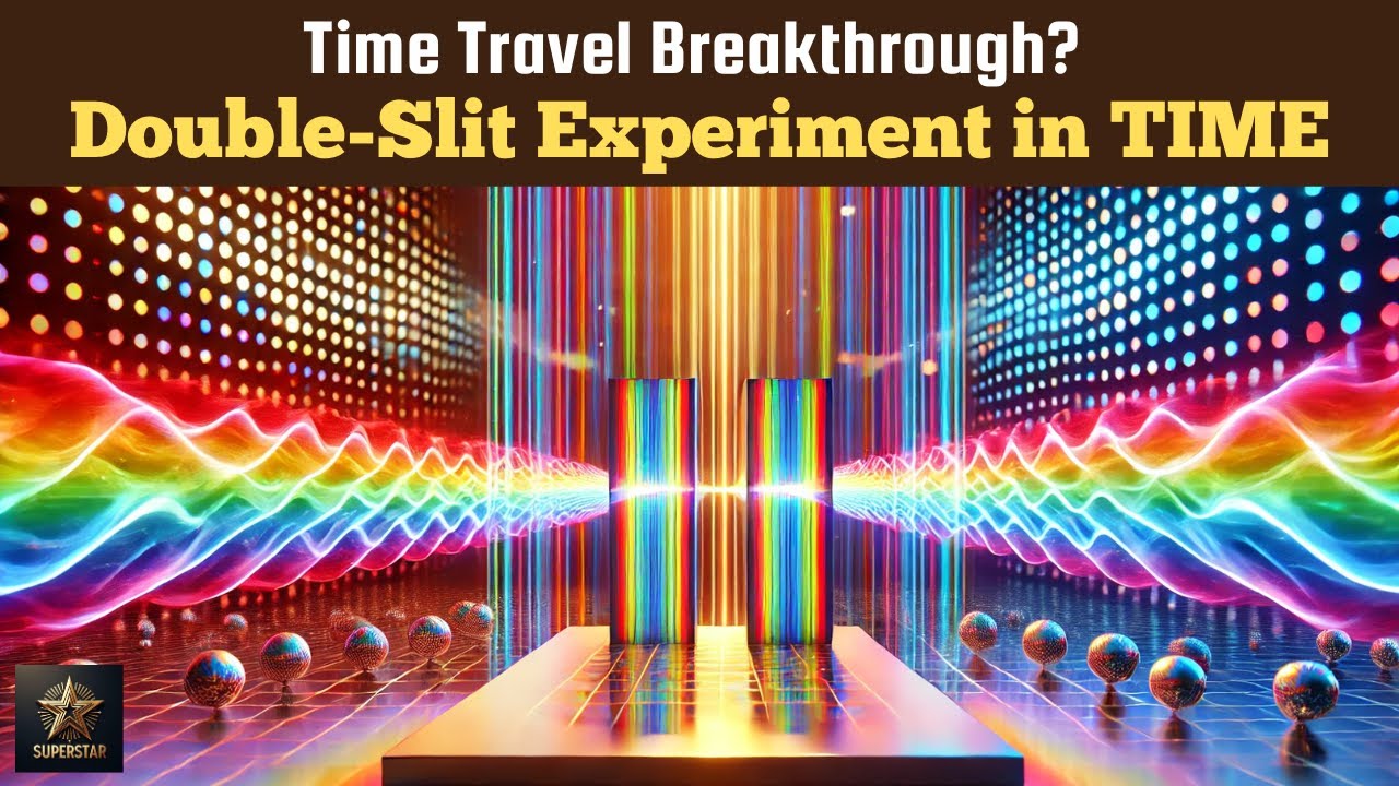 Double-Slit Experiment in TIME | ENGLISH | Superstar STEM - YouTube