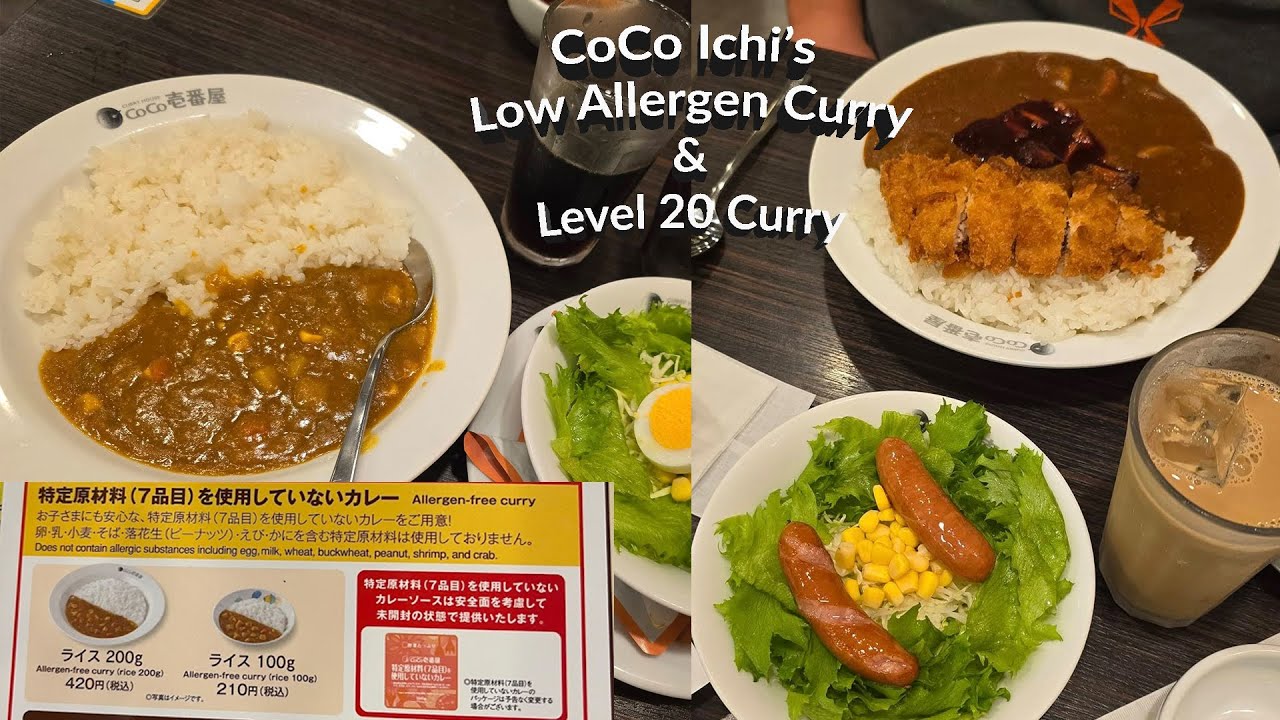 Coco Ichi's Low Allergen Curry & Level 20 Curry - YouTube