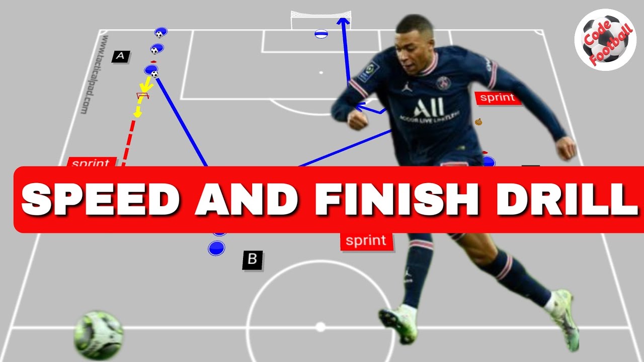 Speed and finishing exercise! - YouTube