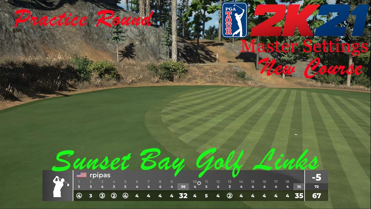 PGA Tour 2k21 | New Course | Sunset Bay Golf Links - Course Review ...