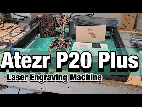 Atezr P20 Plus Laser Engraver - YouTube
