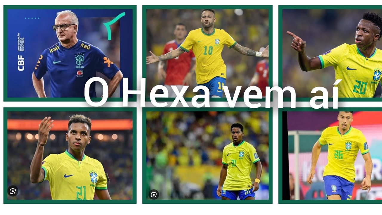 O Hexa Vem! 50 Jogadores que podem trazer o Hexa para o Brasil. - YouTube