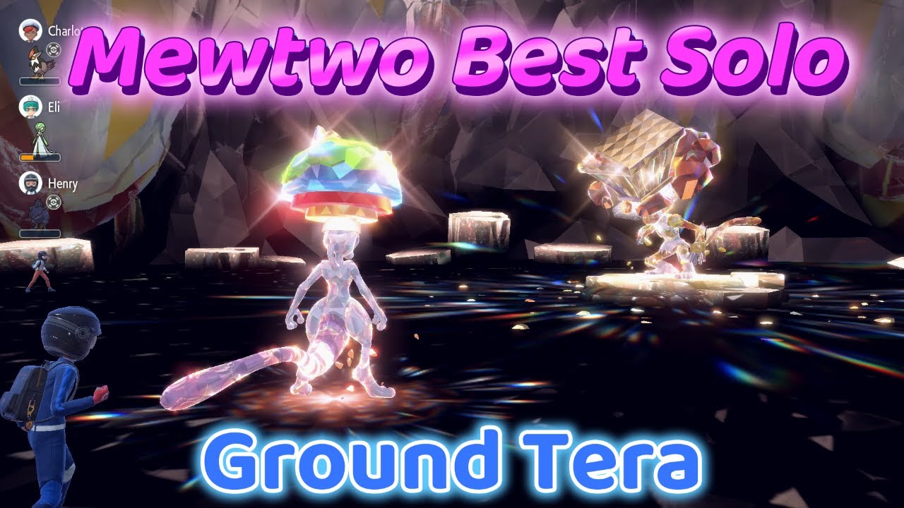 Best Mewtwo Build to Easily Solo 7 Star Infernape Tera Raid - YouTube