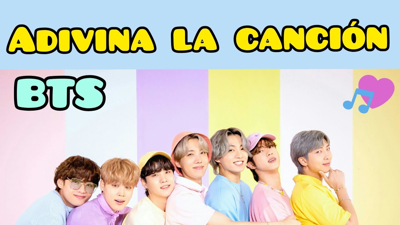 ADIVINA LA CANCIÓN BTS | GODNAM LEVEL| Puedes? | can you? - YouTube