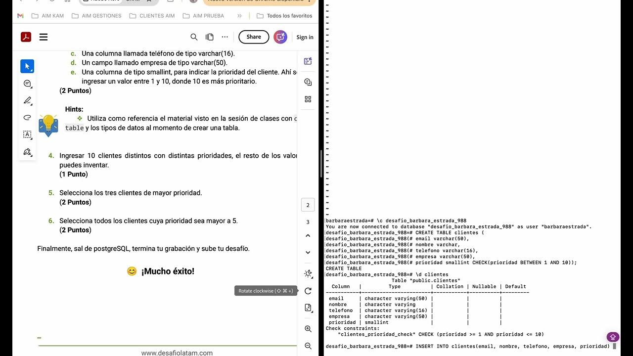 desafio 1 sql - YouTube